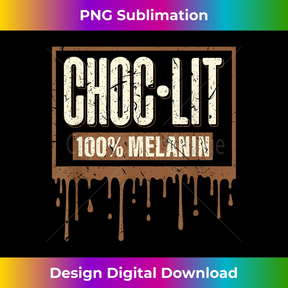 Choc-Lit 100 Melanin Black Girl Choco Coated - Sleek Sublima | Inspire ...