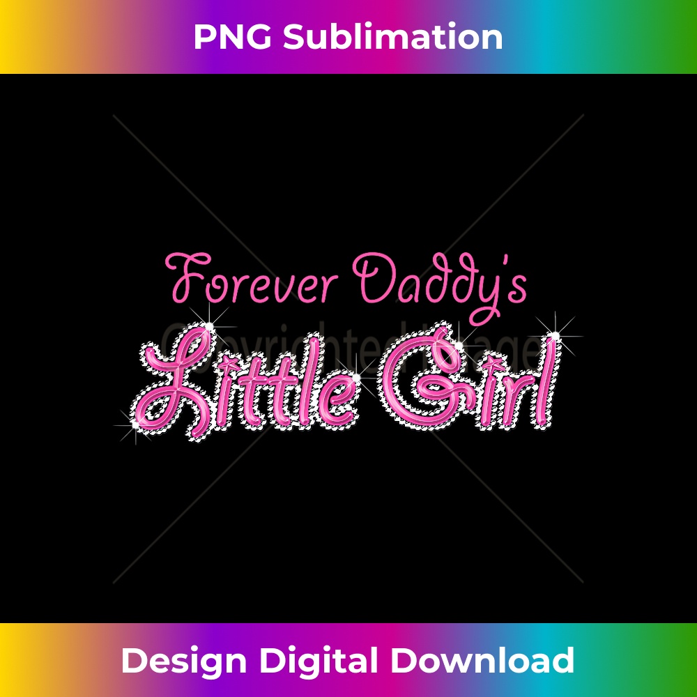 Forever Daddy's Little Girl Pink Bling DDLG Tshirt for Wom - | Inspire ...