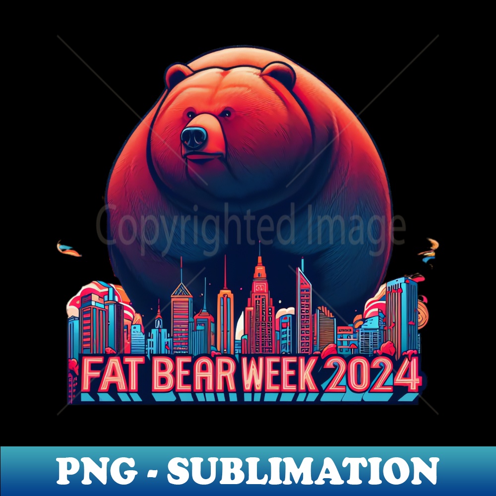 City Fat Bear Week 2024 - Premium PNG Sublimation File - En - Inspire ...