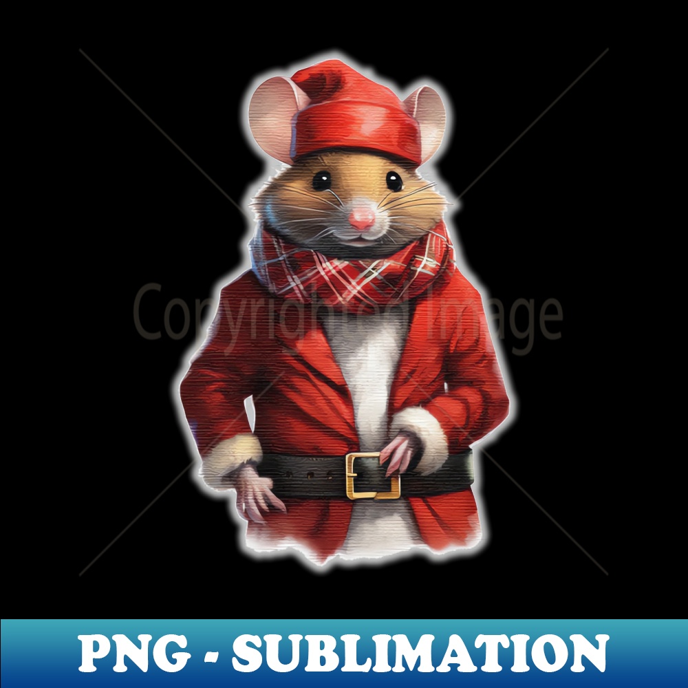 Santa Mouse - Creative Sublimation PNG Download - Unlock Vib | Inspire ...