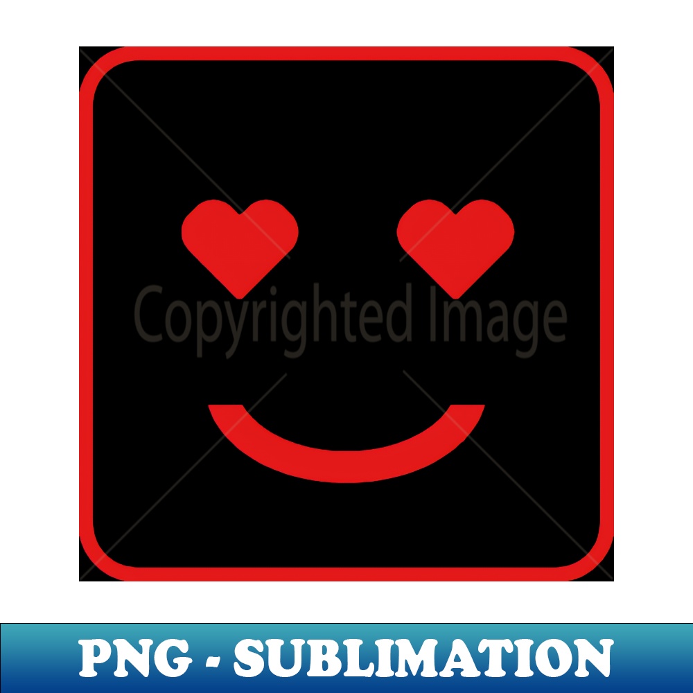 Adorable minimalist red love emoji - Exclusive PNG Sublimati - Inspire ...