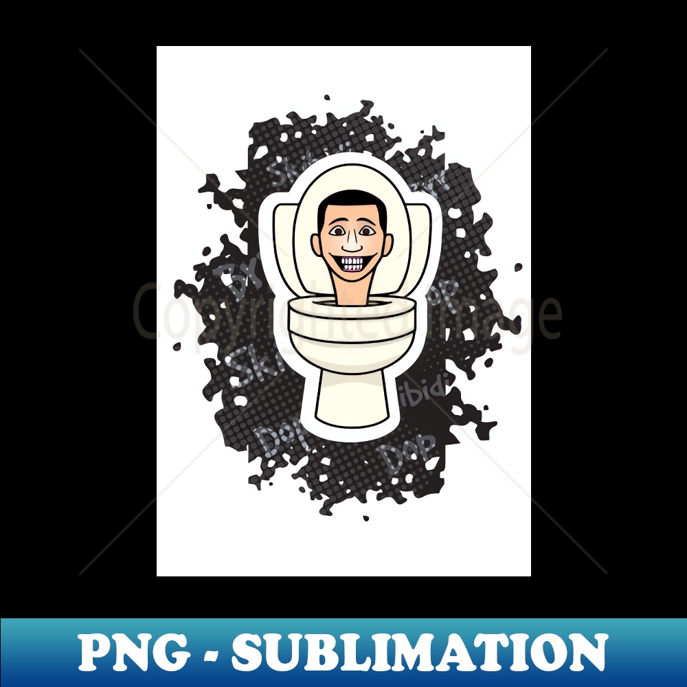 Skibidi toilet - Retro PNG Sublimation Digital Download - Un | Inspire ...