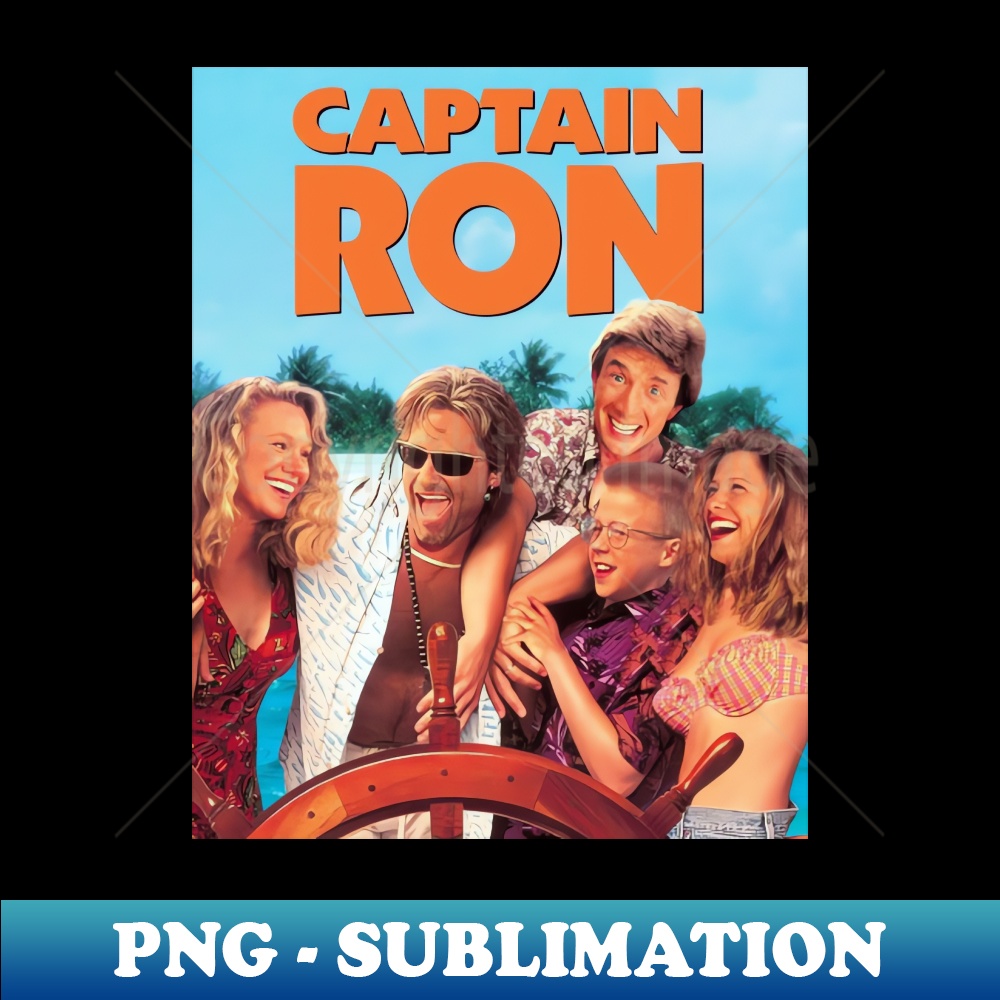 Captain Ron - Instant PNG Sublimation Download - Revolutioni | Inspire ...