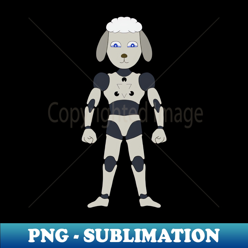 Futuristic robot android sheep - PNG Transparent Digital Dow | Inspire ...