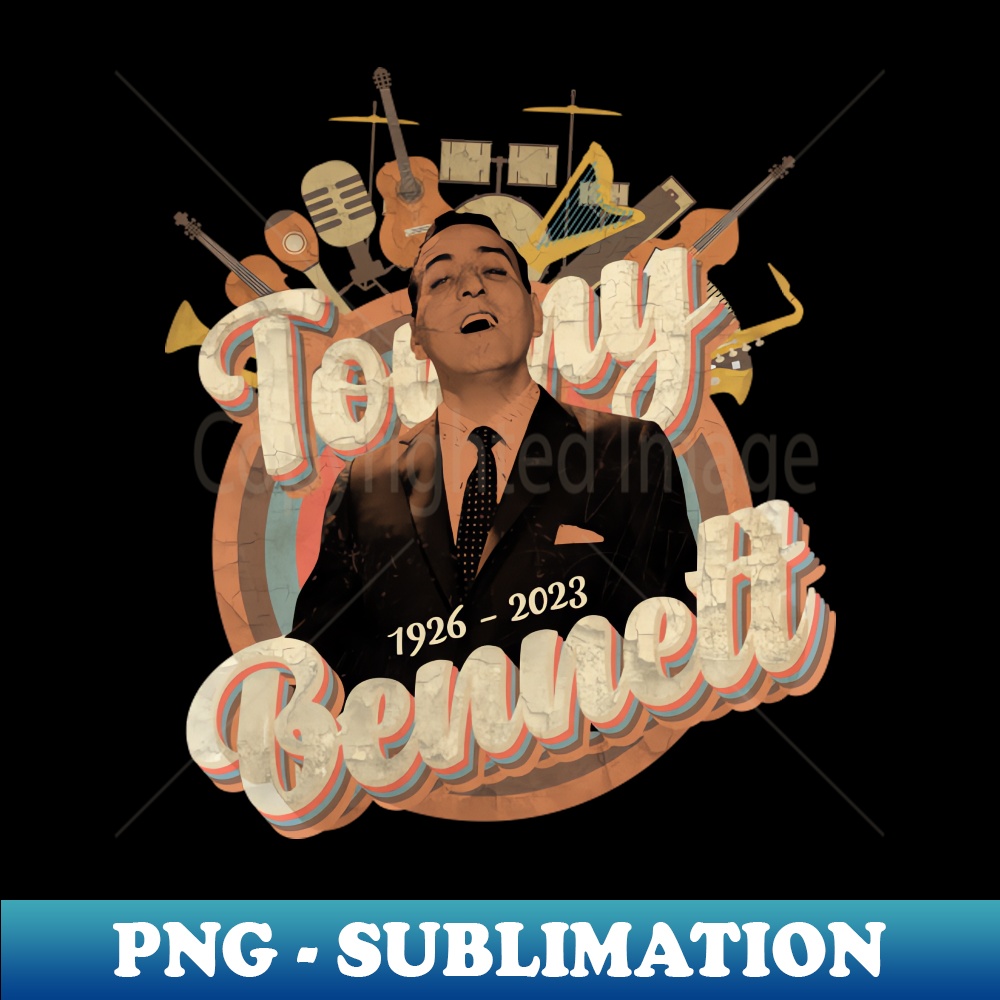 RIP The Legend Tony Bennett - Decorative Sublimation PNG Fil | Inspire ...