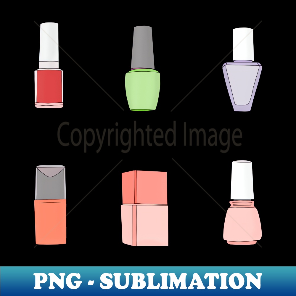 Nail Polish - Stylish Sublimation Digital Download - Unleash | Inspire ...