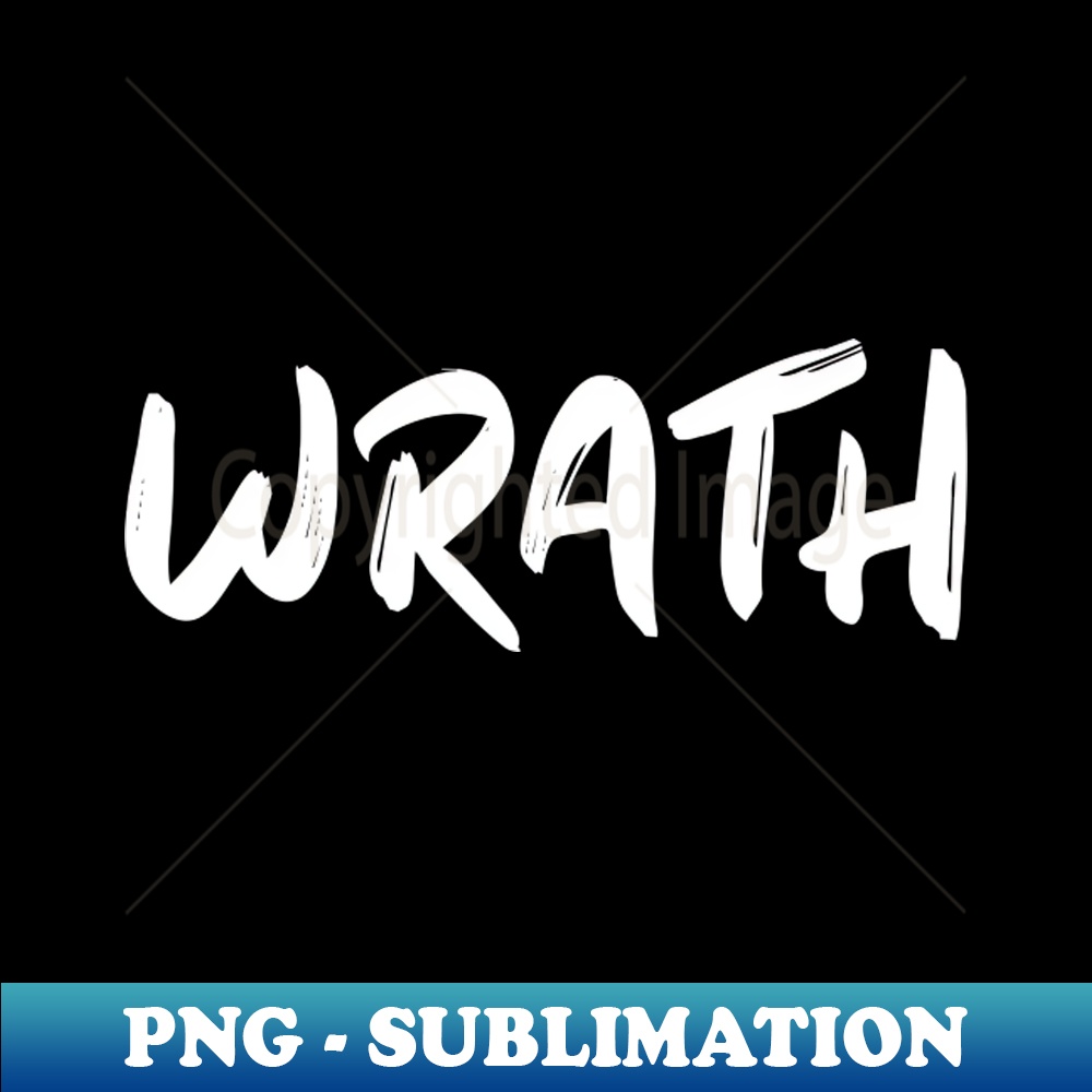Wrath - Retro PNG Sublimation Digital Download - Transform Y | Inspire ...