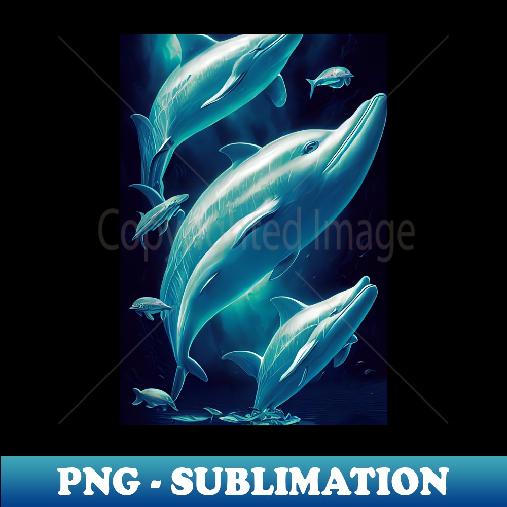 Dolphin - Instant PNG Sublimation Download - Capture Imagina - Inspire ...