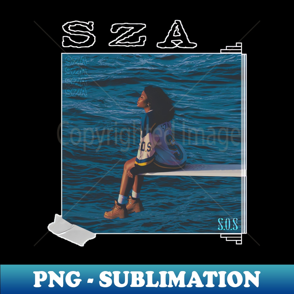 sza SOS album cover - PNG Transparent Sublimation Design - P | Inspire ...