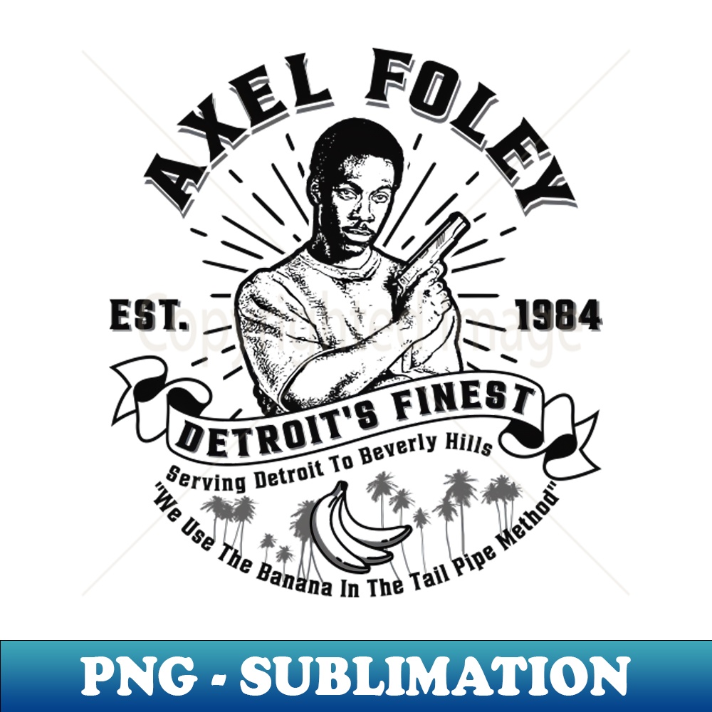 Axel Foley Detroits Finest - PNG Transparent Digital Downloa - Inspire ...