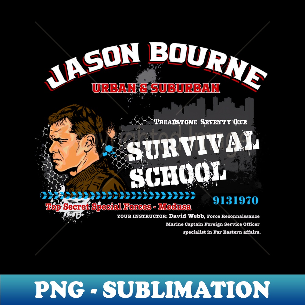 Jason Bourne Urban Suburban Survival School - PNG Transpare - Inspire ...