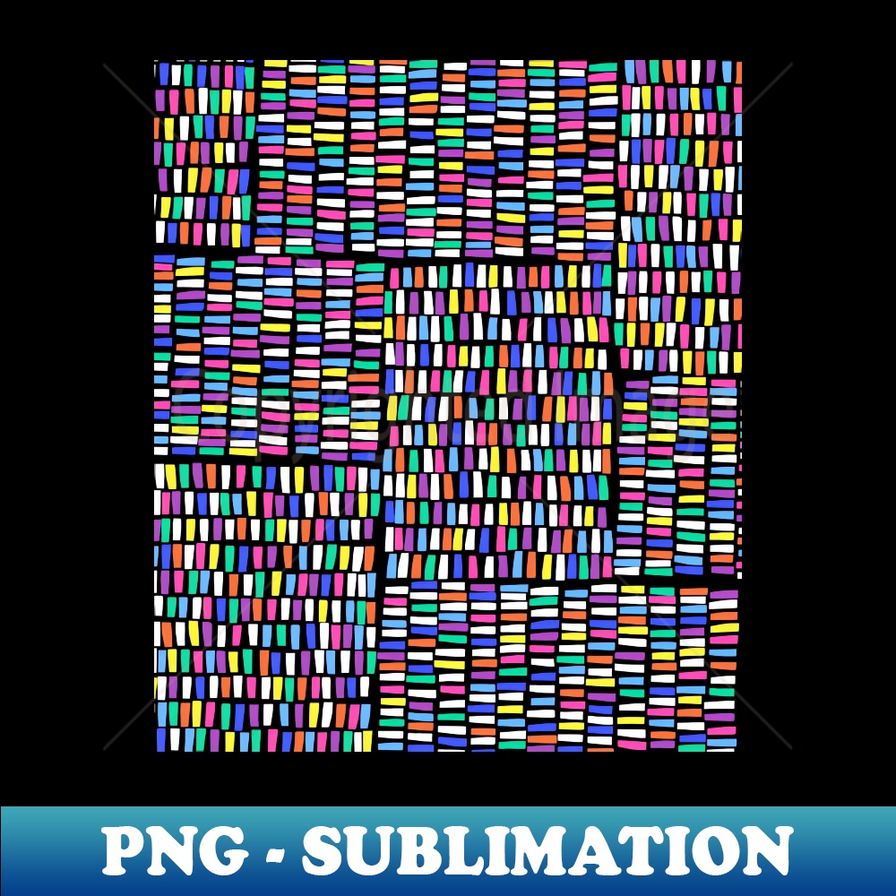 Multi-Colour Line Dash Pattern - Digital Sublimation Downloa | Inspire ...