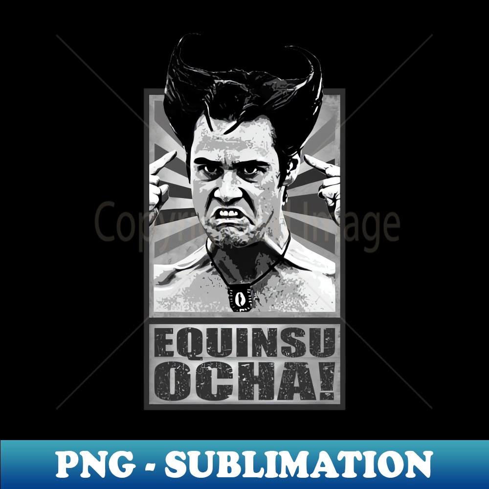 Black White Devil Equinsu Ocha - Retro PNG Sublimation Digit | Inspire ...