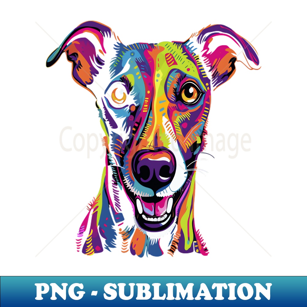 Whippet Smiling - Instant PNG Sublimation Download - Stunnin | Inspire ...