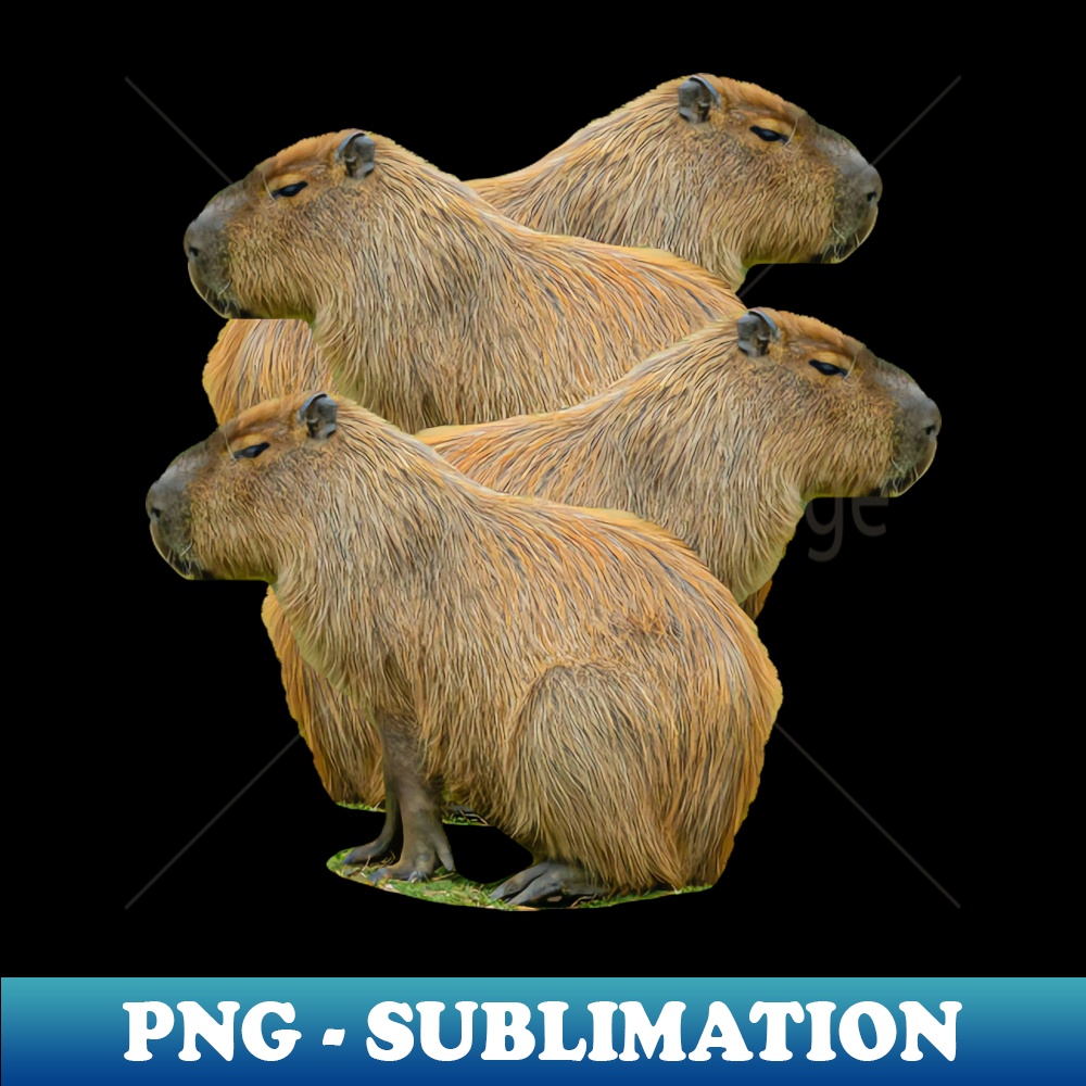 Capybara Stack Professional Sublimation Digital Download Inspire Uplift
