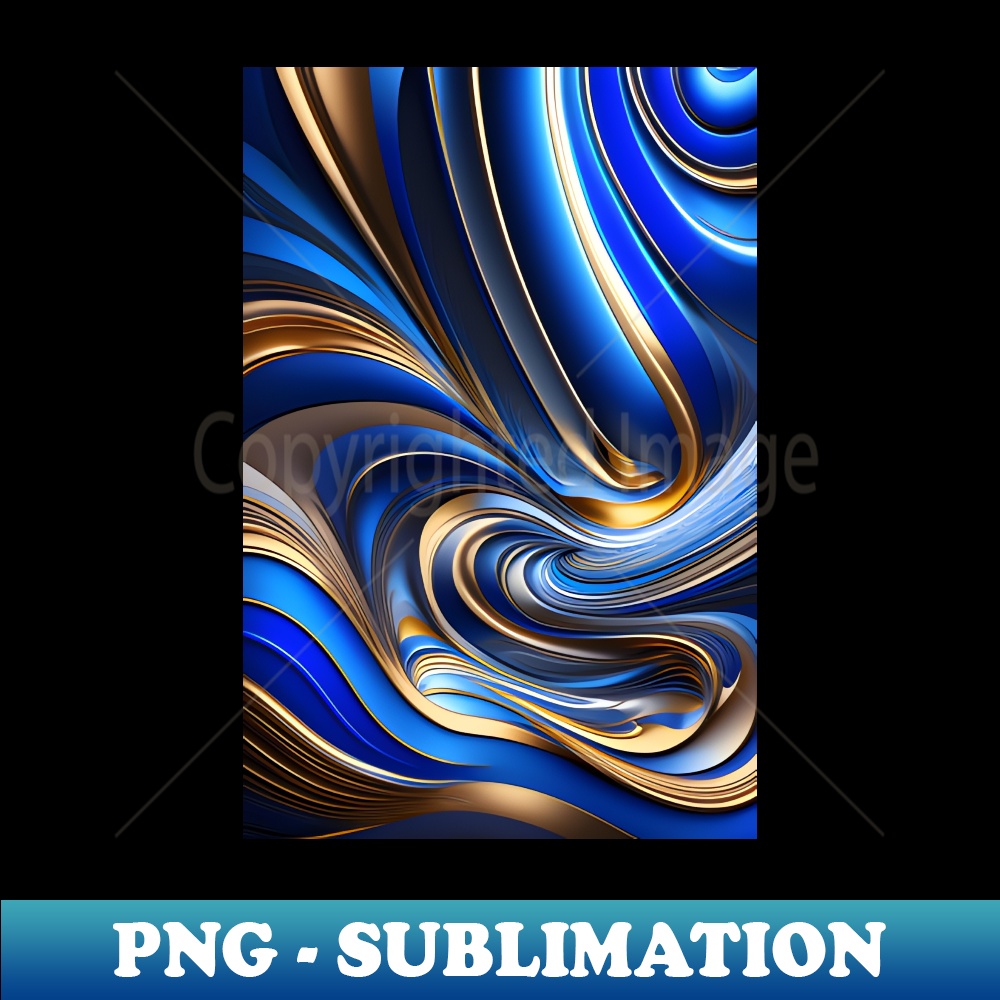 Blue royal golden background - Elegant Sublimation PNG Downl | Inspire ...