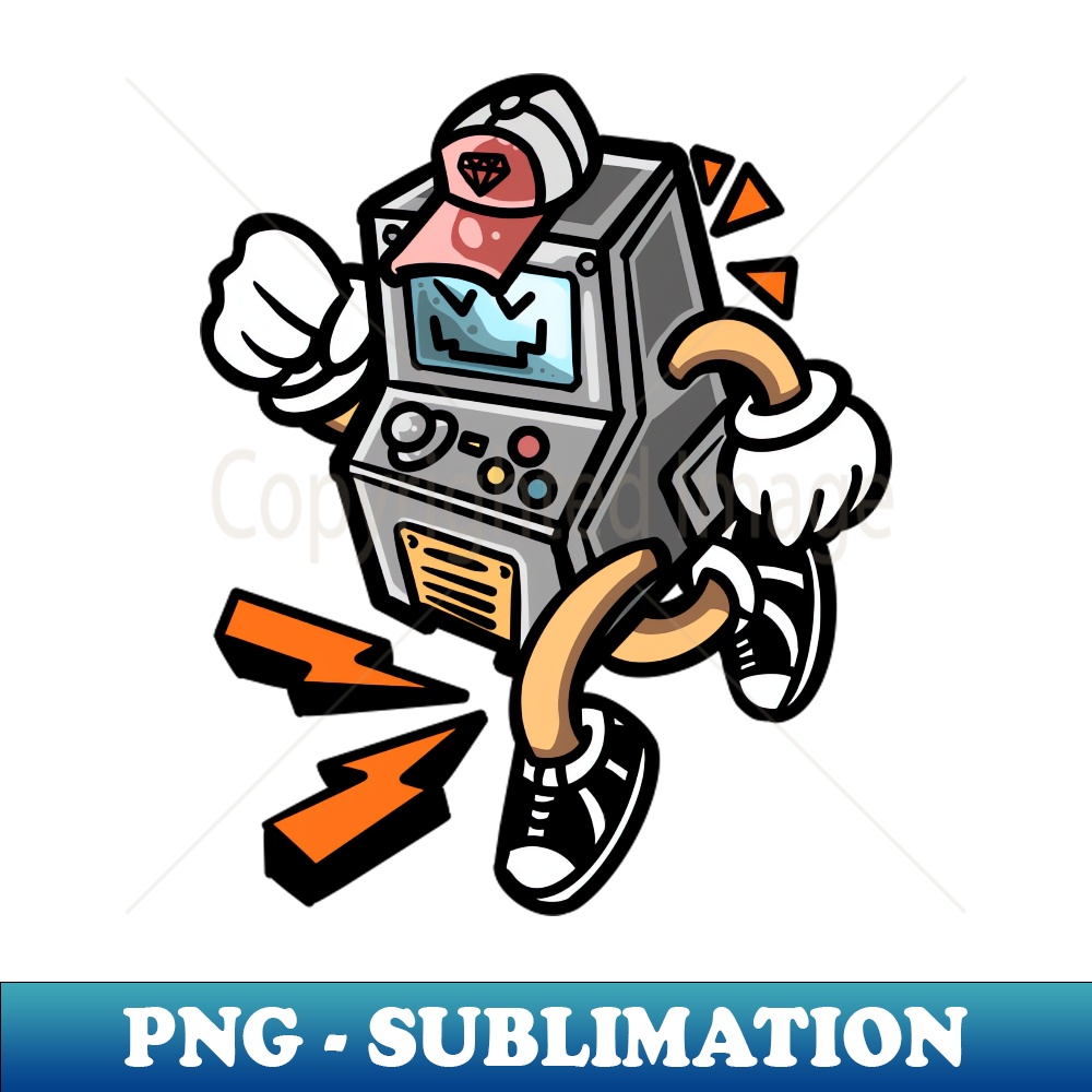 Cartoon Aesthetic Arcade Automat - PNG Transparent Sublimati | Inspire ...