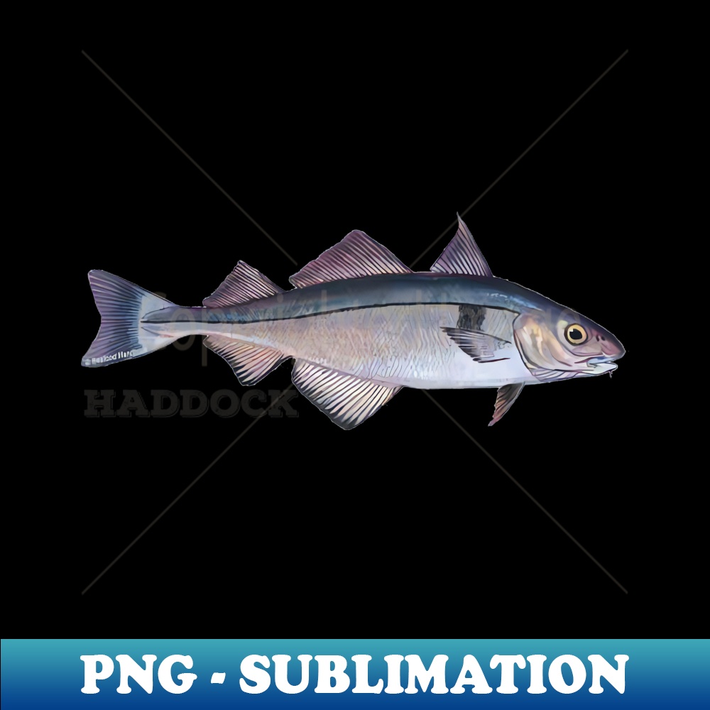 Haddock fish - PNG Transparent Sublimation Design - Stunning - Inspire ...