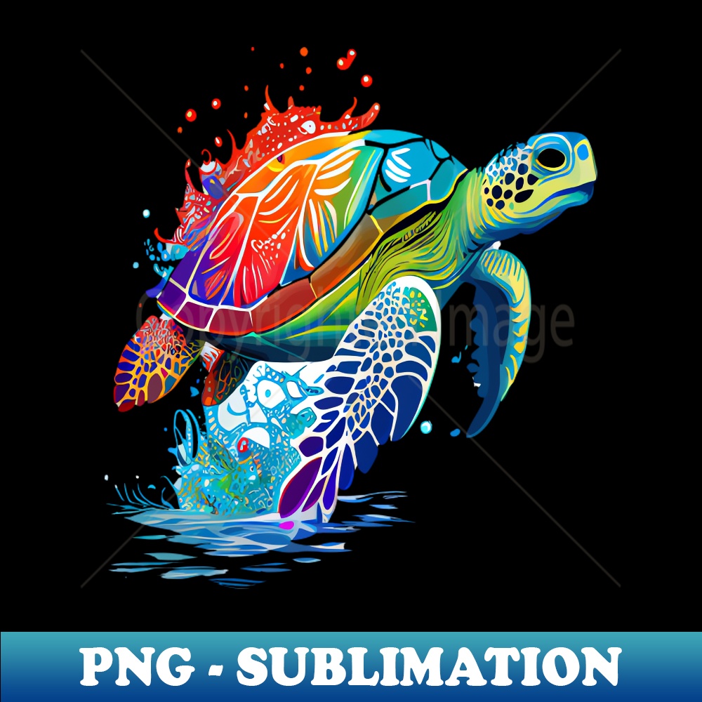 Sea Turtle - Exclusive Sublimation Digital File - Perfect fo | Inspire ...