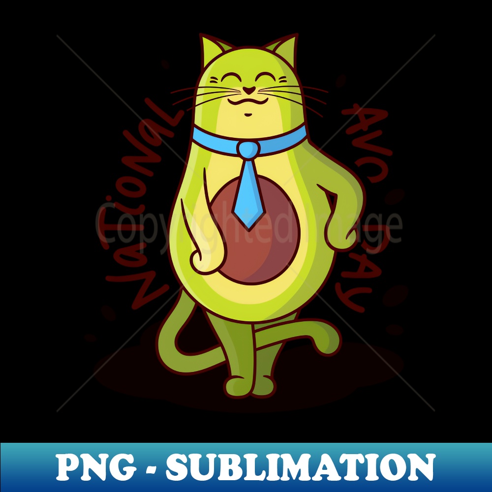National avo day cat - PNG Transparent Digital Download File | Inspire ...