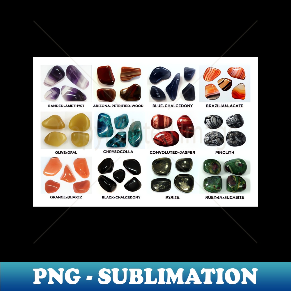12 gemstones with its names and types - Unique Sublimation P - Inspire ...