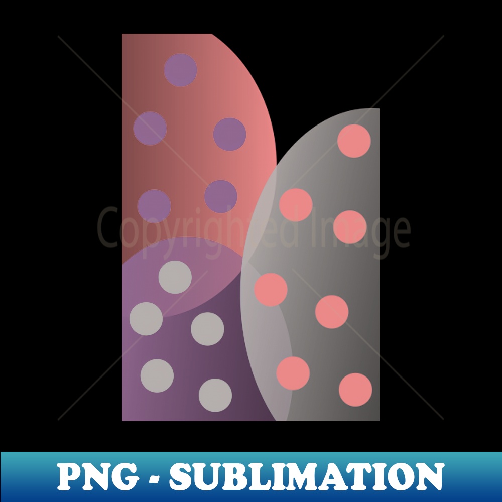 Translucent Pattern with Polka Dots - Instant PNG Sublimatio | Inspire ...