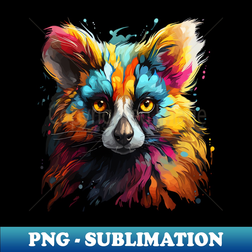 Lemur Rainbow - Stylish Sublimation Digital Download - Defyi - Inspire ...