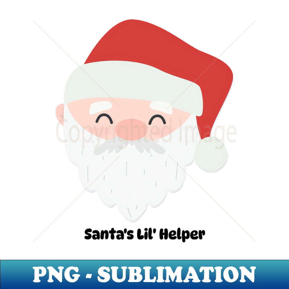 Santas Lil Helper - Instant Sublimation Digital Download - P - Inspire ...