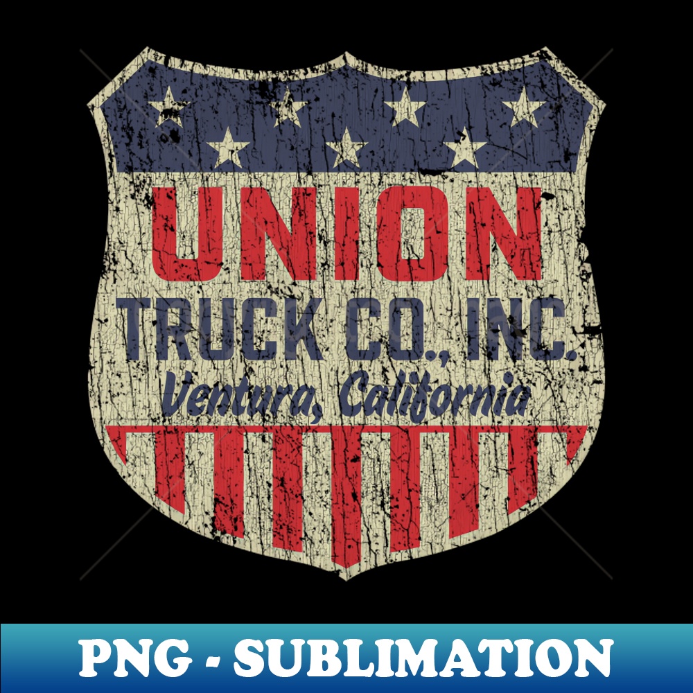 Union Truck Company 1938 - High-Quality PNG Sublimation Down | Inspire ...