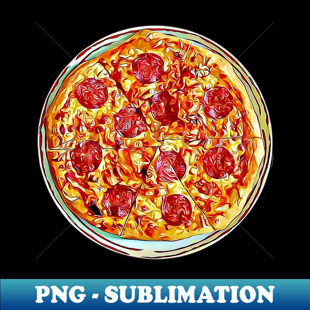 Pepperoni Pizza Pattern 1 - Unique Sublimation PNG Download | Inspire ...