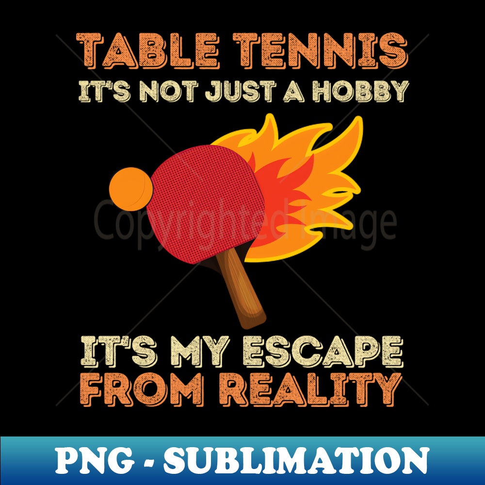 Table Tennis Ping Pong Player Lover - Signature Sublimation - Inspire ...