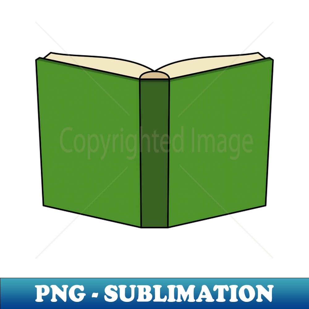 Cartoon Green Book - Trendy Sublimation Digital Download - U - Inspire ...