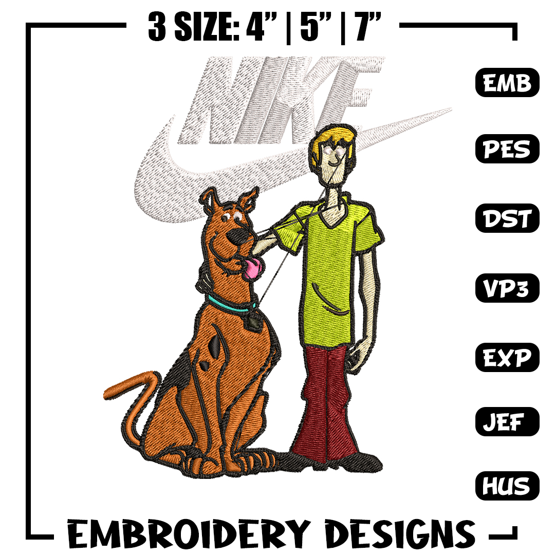 Cartoon Nike Embroidery design, Cartoon funny Embroidery, Ni | Inspire ...