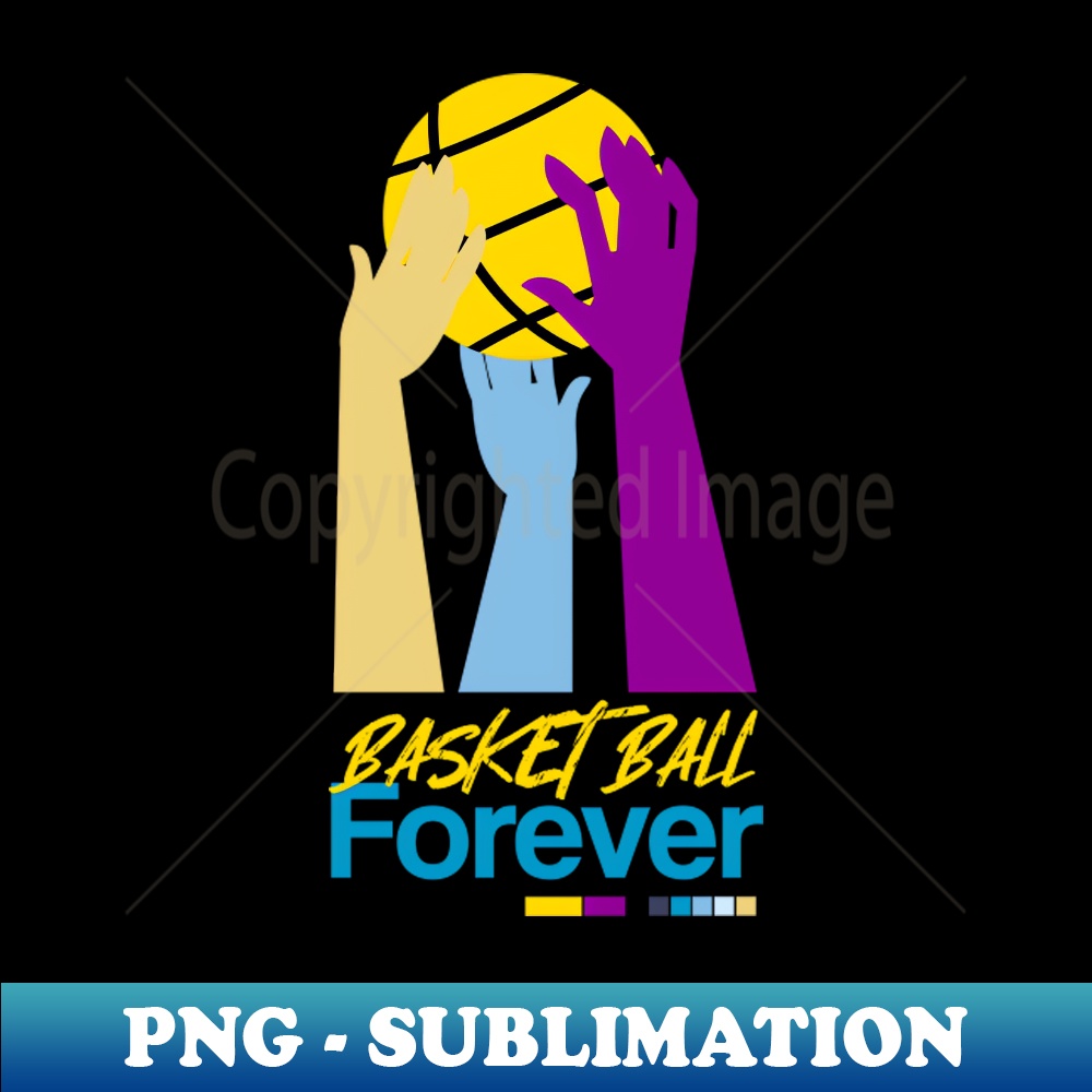 basketball forever team psychedelic colour style - Sublimati | Inspire ...