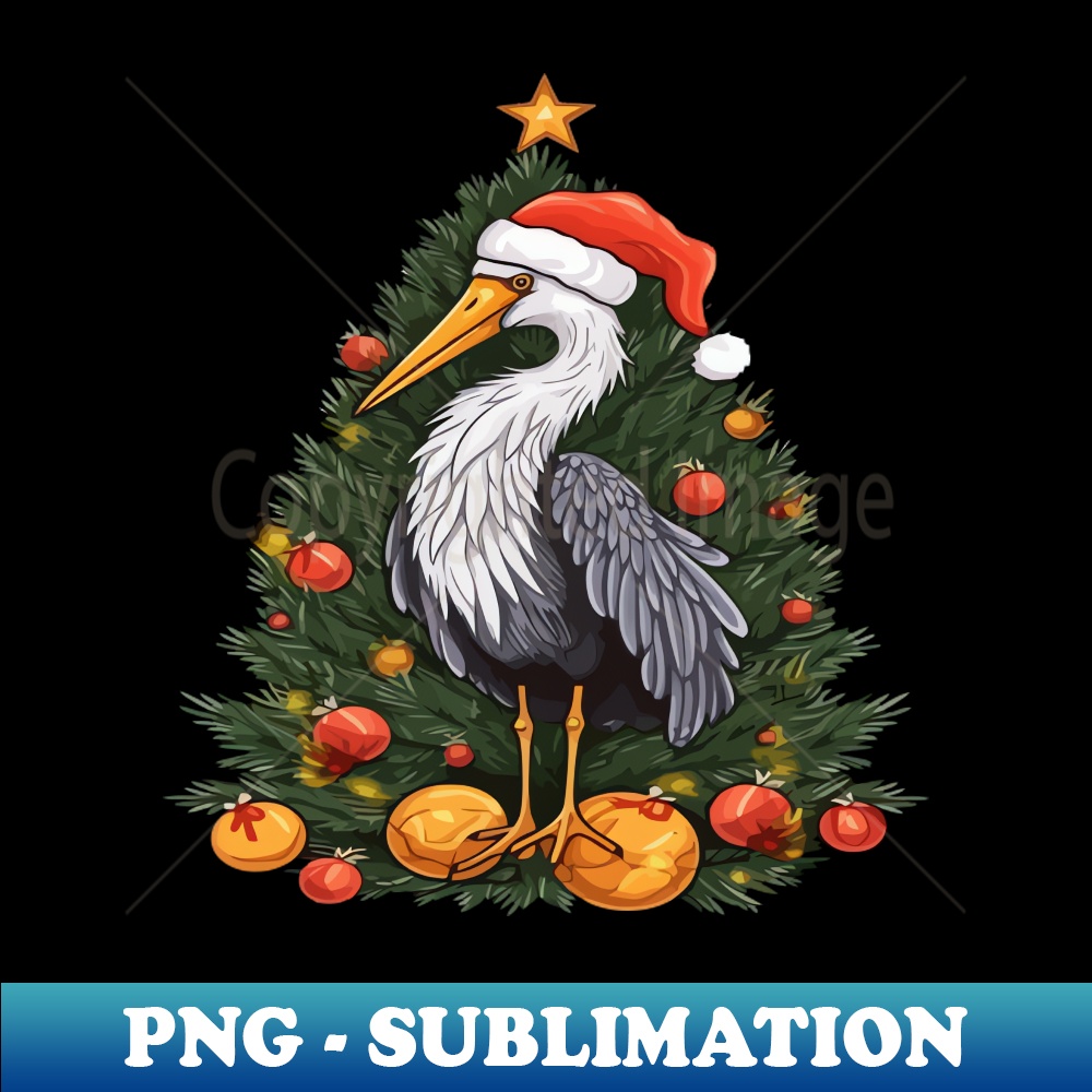 Stork Christmas - Exclusive Sublimation Digital File - Unlea | Inspire ...