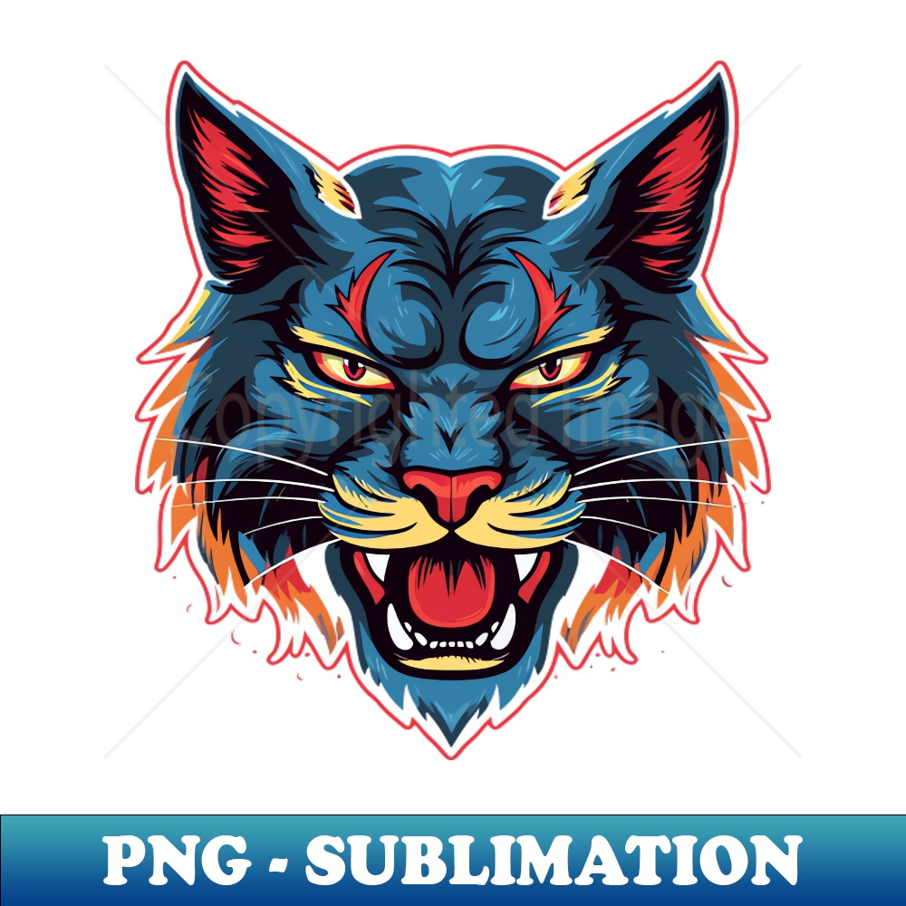 Bobcat Smiling - Premium PNG Sublimation File - Unleash Your | Inspire ...