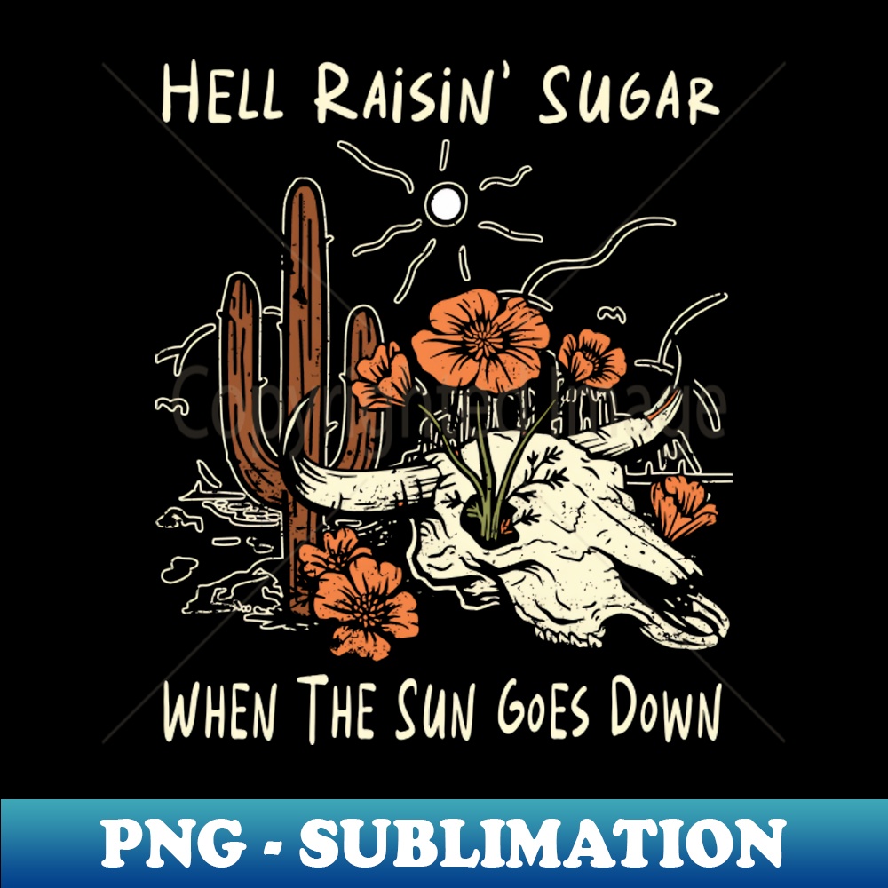Hell Raisin Sugar When The Sun Goes Down Cactus Flower - Ins | Inspire ...