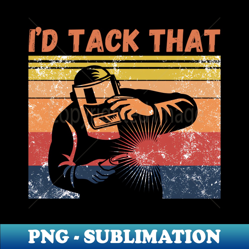 Id tack that Retro Vintage Welder Gift - Unique Sublimation | Inspire ...