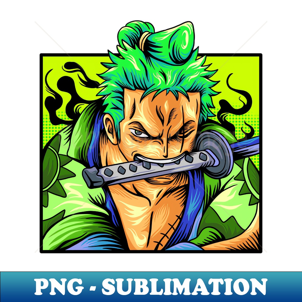 Roronoa zoro - Signature Sublimation PNG File - Boost Your S | Inspire ...