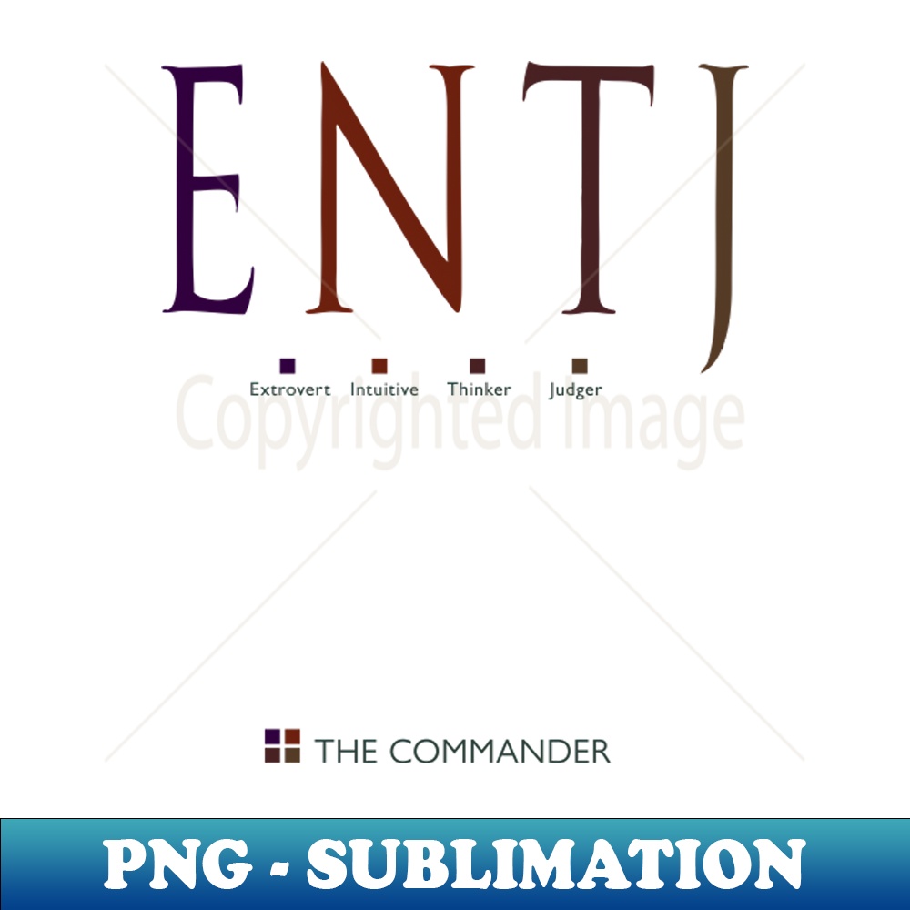 ENTJ The Commander Myers-Briggs Personality Type - Premium S | Inspire ...
