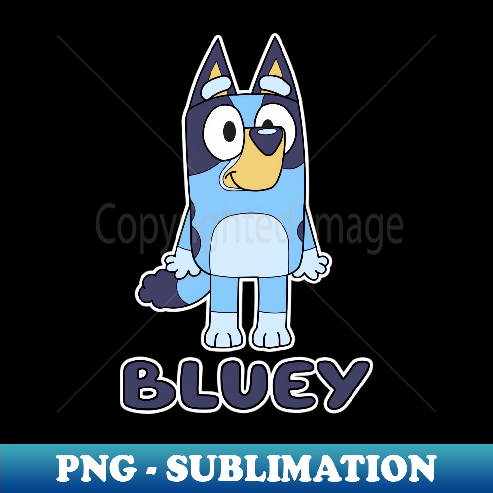 Bluey Heeler - PNG Transparent Digital Download File for Sub - Inspire ...