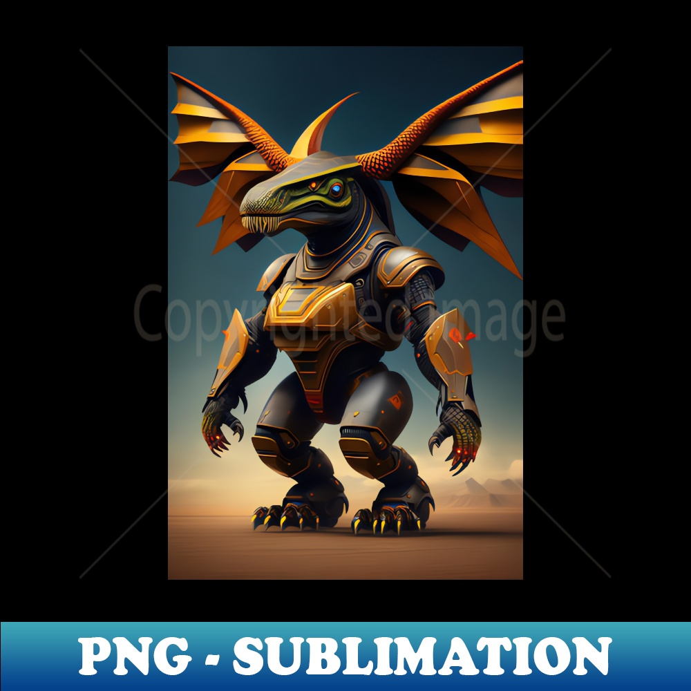 3d monster robot design - High-Quality PNG Sublimation Downl | Inspire ...