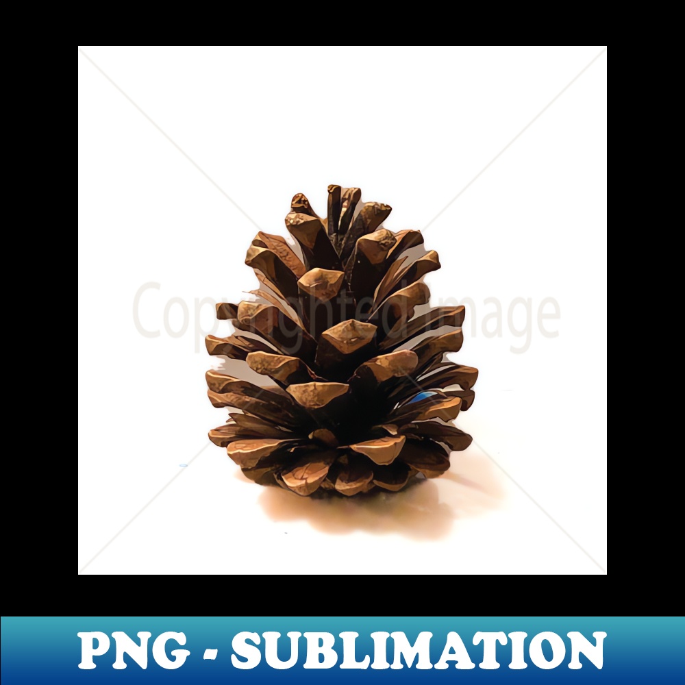 Single Pinecone - Digital Sublimation Download File - Unlock | Inspire Uplift