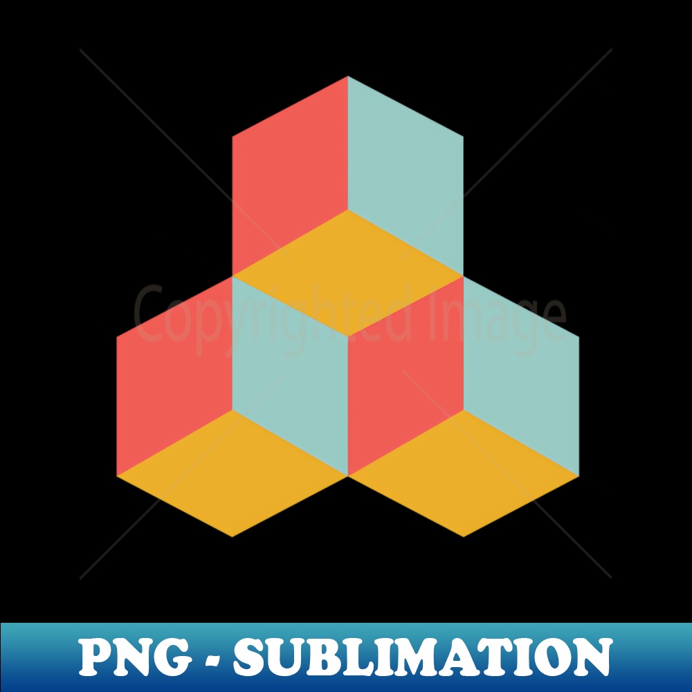 Orange Cube - PNG Transparent Sublimation File - Create with | Inspire ...