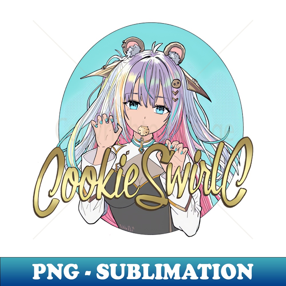 CookieSwirl Anime Girl - High-Resolution PNG Sublimation Fil | Inspire ...