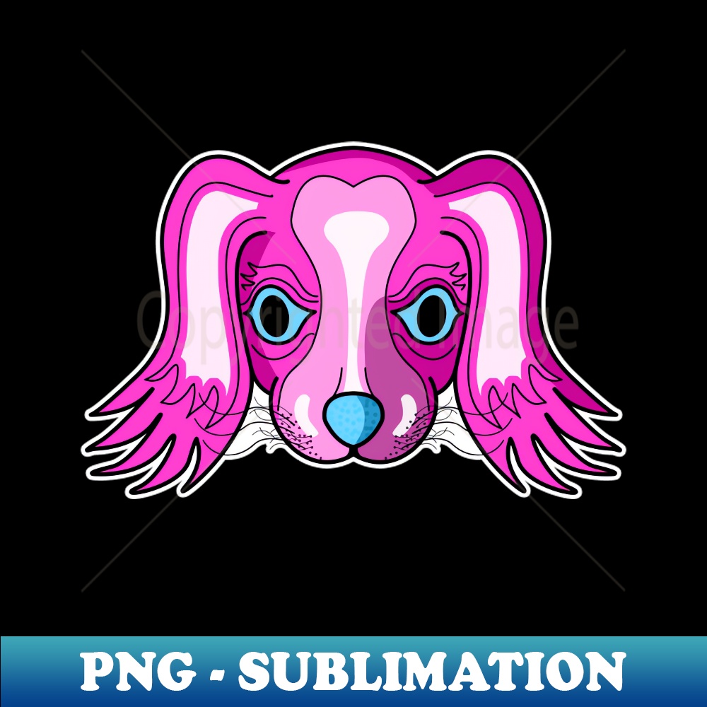 pinky puppy face - PNG Transparent Sublimation Design - Unle | Inspire ...