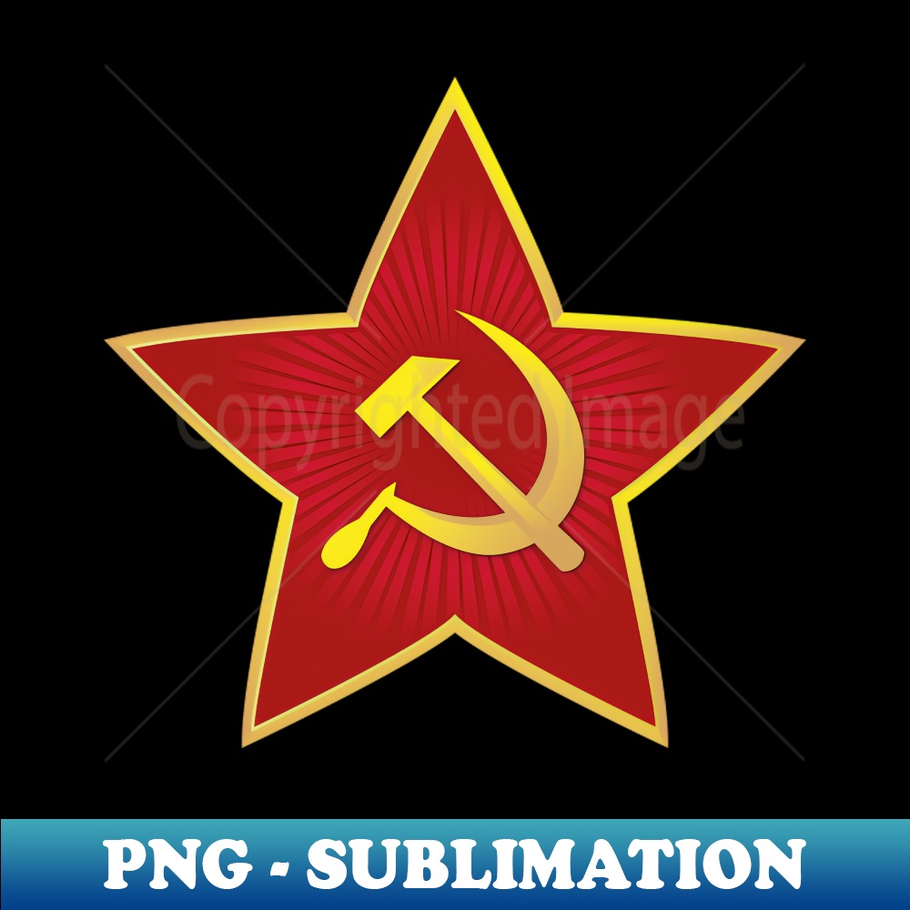 USSR Badge - PNG Transparent Sublimation Design - Stunning S - Inspire ...