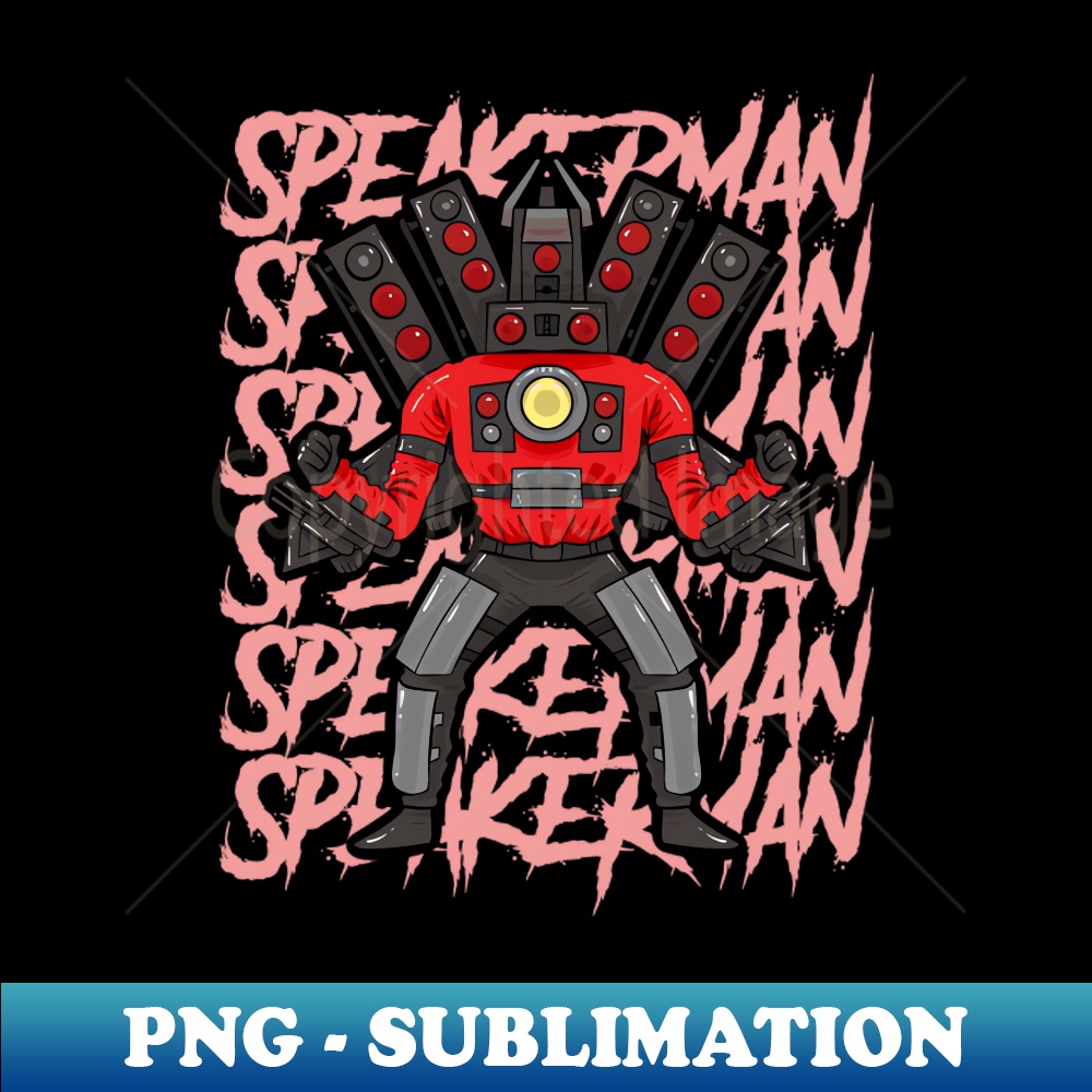 SPEAKERMAN SKIBIDI TOILET - PNG Transparent Digital Download | Inspire ...