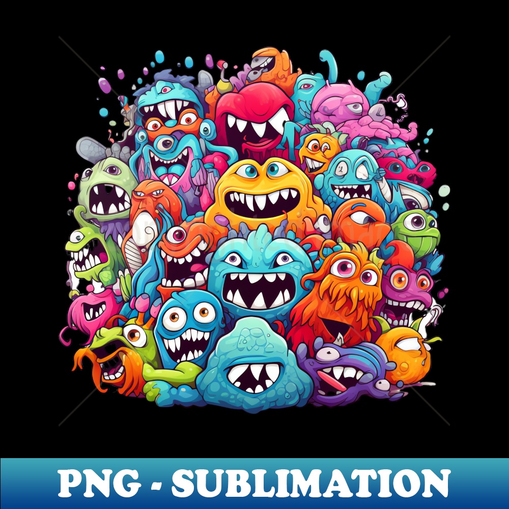 Monsters - Special Edition Sublimation PNG File - Defying th | Inspire ...