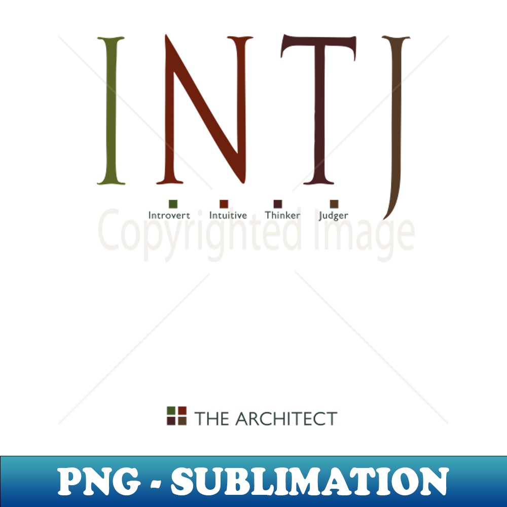 INTJ The Architect Myers-Briggs Personality Type - PNG Subli | Inspire ...